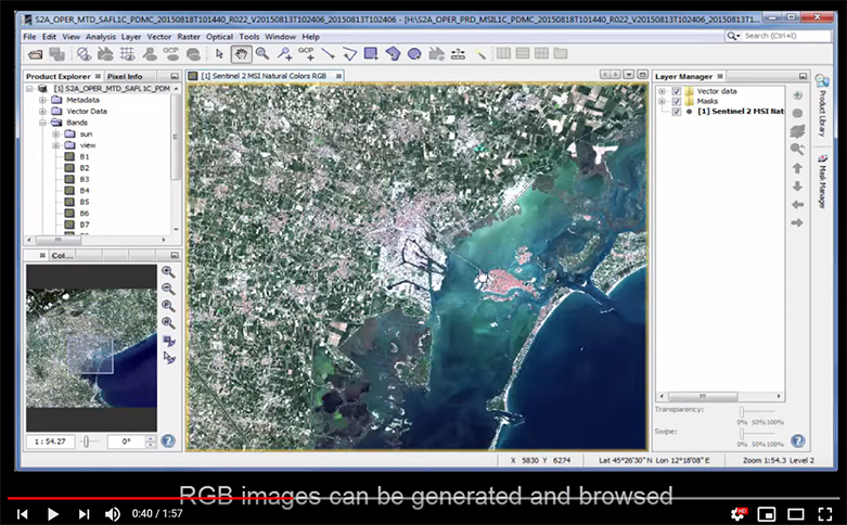 STEP and the Sentinel‐2 Toolbox - eo science for society