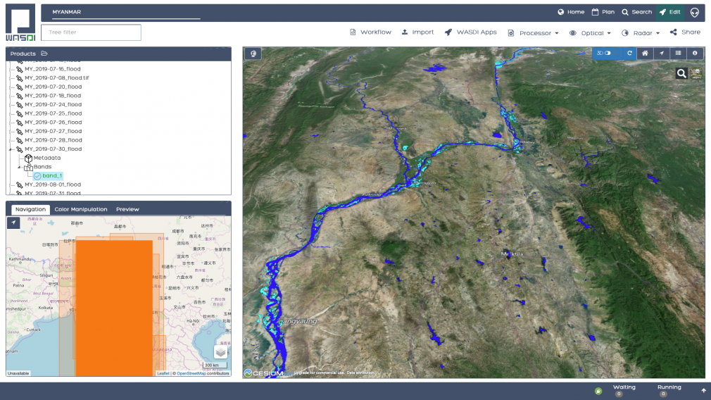 Operational EO-based flood disaster risk financing - eo science for society