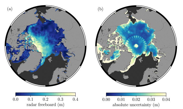 A new approach towards daily pan-Arctic sea ice freeboard estimates ...