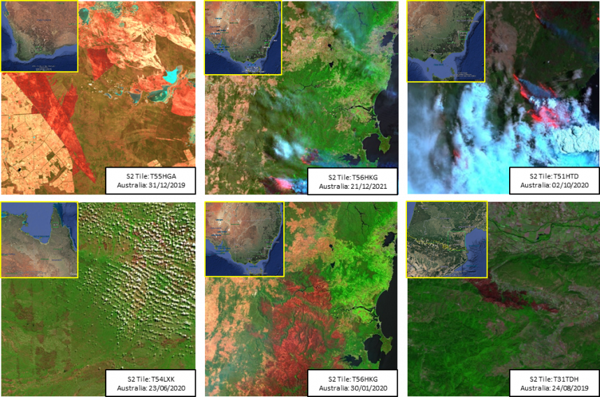 Artificial intelligence for Earth observation: monitoring of wildfires ...