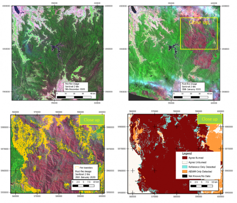 Artificial intelligence for Earth observation: monitoring of wildfires ...