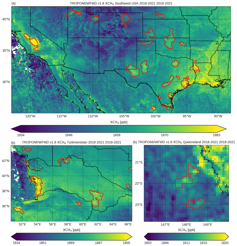 Identification of major persistent methane source regions - eo science ...