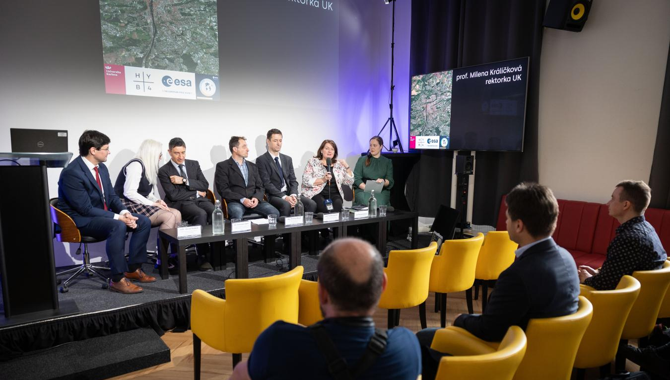 ESA and Charles University launch EO education hub in Prague - eo ...